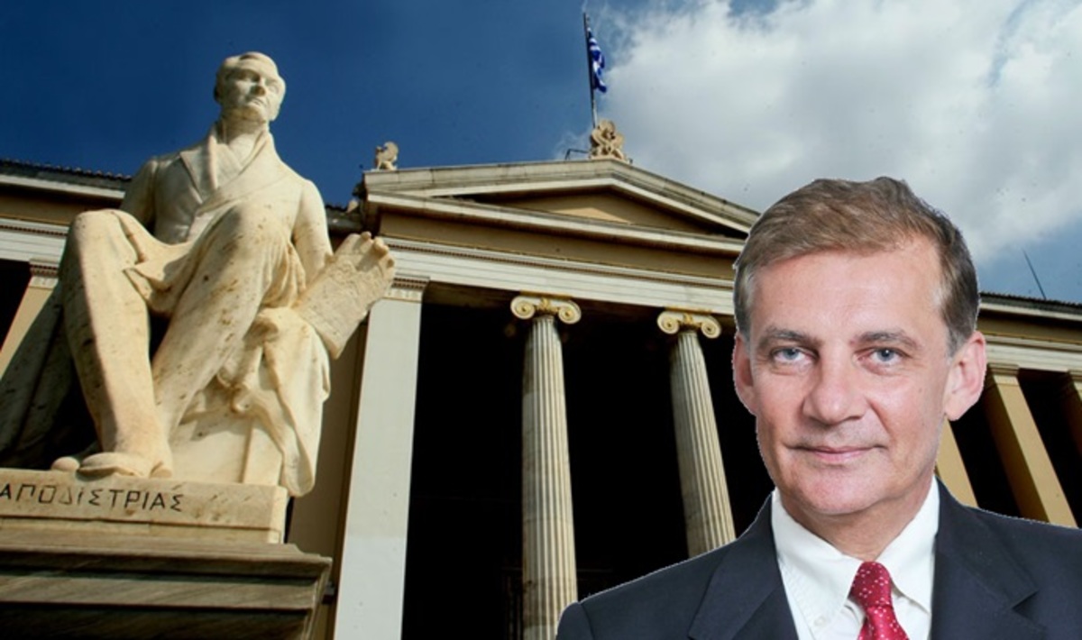 Νέα διεθνής διάκριση για τον πρύτανη του ΕΚΠΑ Μελέτιο-Α. Δημόπουλο