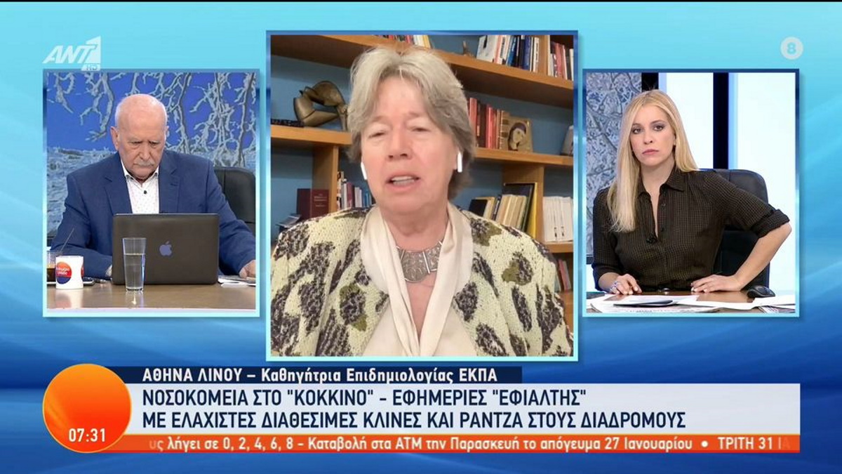 Αθηνά Λινού: "Τα παιδιά στο σχολείο μόνο με μάσκα και καθημερινά τεστ ...