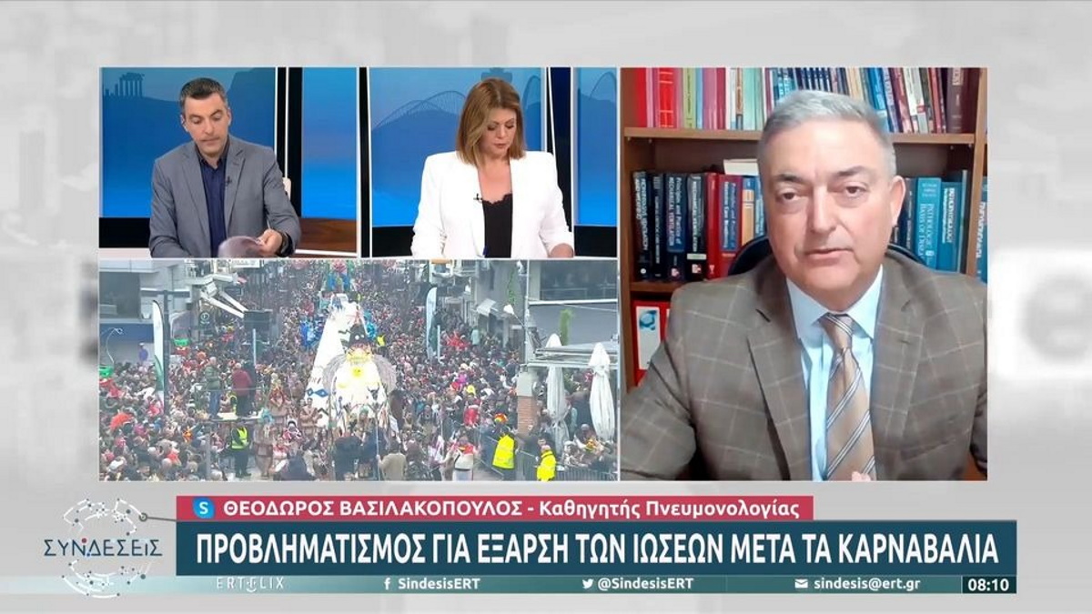 Θ. Βασιλακόπουλος για κορονοϊό: "Πιθανή ανάσχεση της αποκλιμάκωσης ...