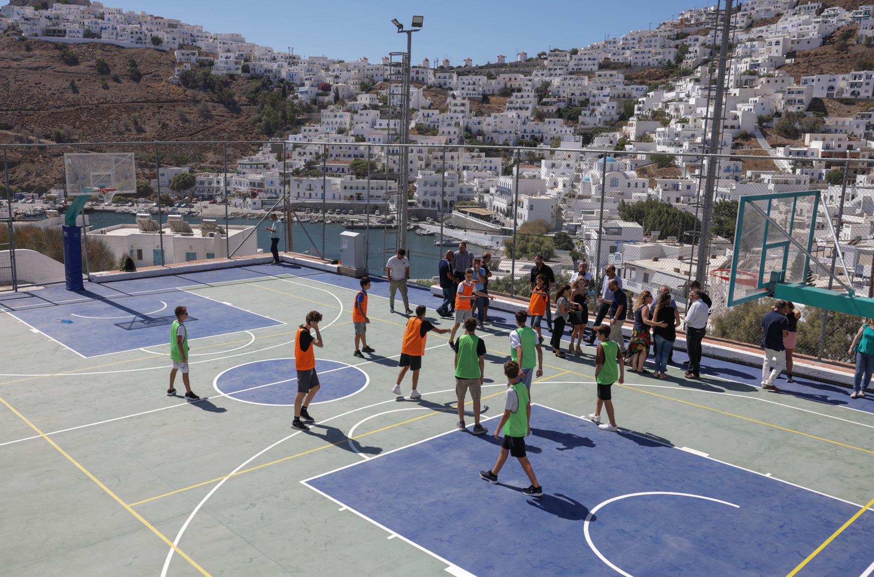 Ίδρυμα Παύλος Γιαννακόπουλος: Ολική ανάπλαση στο γήπεδο καλαθοσφαίρισης ...