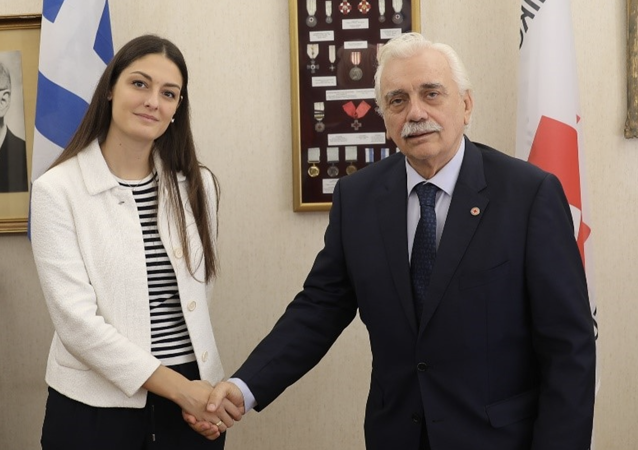 Ελληνικός Ερυθρός Σταυρός: Συνάντηση με την Υπεύθυνη Κυβερνητικών ...