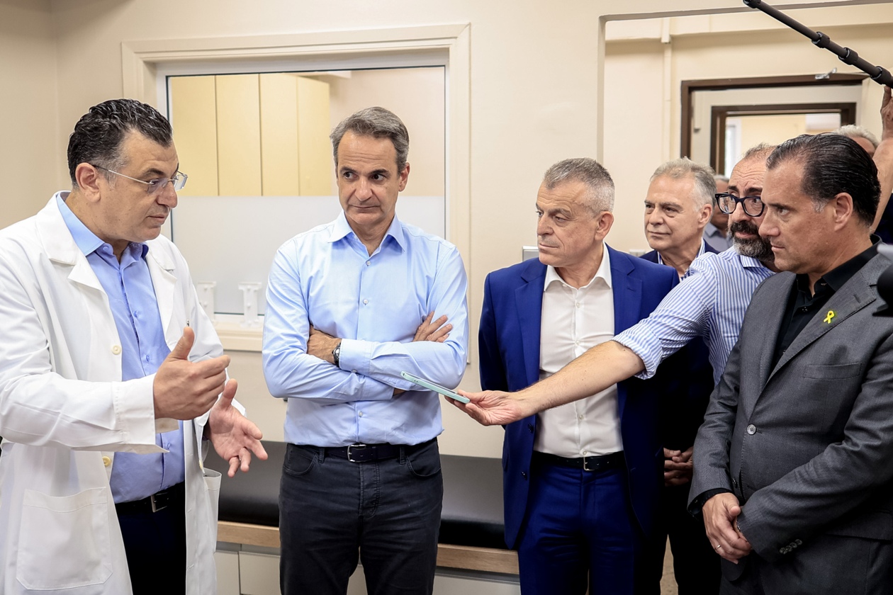Στο Νοσοκομείο ΚΑΤ ο Κυριάκος Μητσοτάκης: «Βήμα-βήμα οι υποδομές του ...