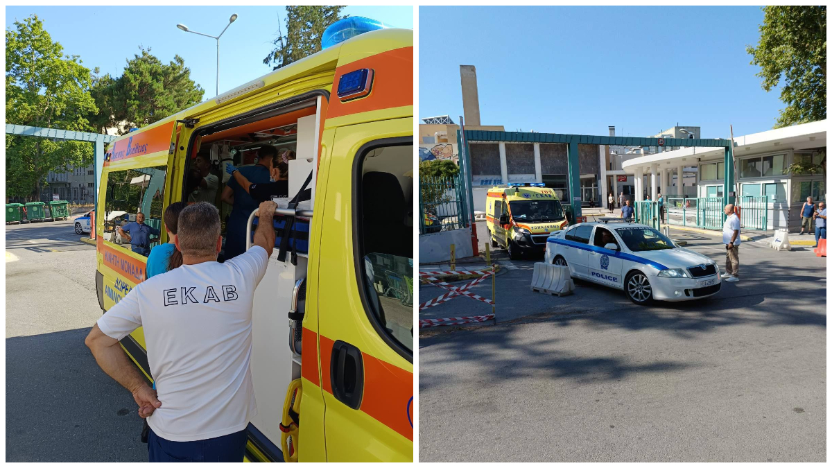 ΕΚΑΒ: Άνδρας με τεχνητή καρδιά διακομίζεται με ασθενοφόρο από το ΑΧΕΠΑ ...